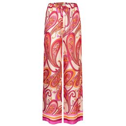 ana alcazar Hose 'Wegora' Damen Gr&ouml;&szlig;e 38 creme / orange / fuchsia / rot
