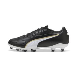 Puma Fu&szlig;ballschuhe 'KING 20 MATCH' Jungen Gr&ouml;&szlig;e 34 schwarz / offwhite