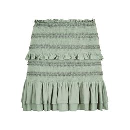 Apricot Smocked Ruffle Mini Skirt ' ' Damen Gr&ouml;&szlig;e 34 mint