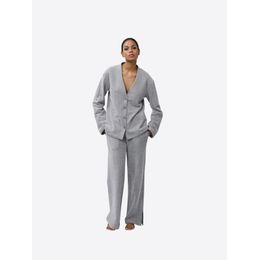 Aruelle Pyjama 'Eugenie' Damen Gr&ouml;&szlig;e XXL grau Winterkleid