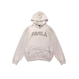 FAVELA Sweatshirt 'Puff' Herren Gr&ouml;&szlig;e M grau
