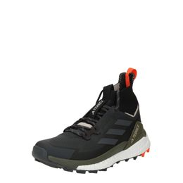 adidas terrex Outdoorschuh 'Free Hiker 2.0' Herren Gr&ouml;&szlig;e 47/47.5 dunkelgrau / oliv / orangerot / schwarz