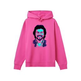 F4NT4STIC Sweatshirt 'TV Times Jeremy Beadle 1982 Pop Art' Damen Gr&ouml;&szlig;e XS blau / pink