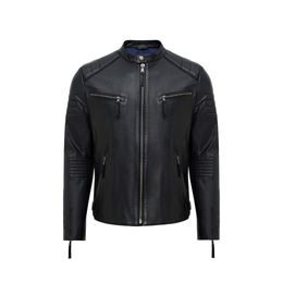 Derimod Lederjacke Herren Gr&ouml;&szlig;e XS schwarz