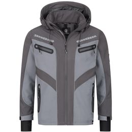 Rock Creek Outdoorjacke Herren Gr&ouml;&szlig;e XXL grau