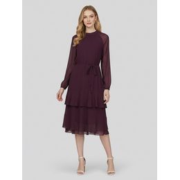 Lapaplus Kleid Damen Gr&ouml;&szlig;e 42 lila Winterkleid