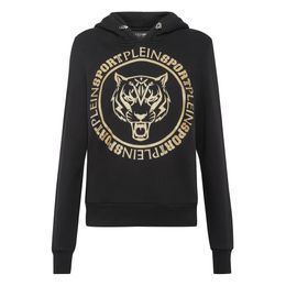 Plein Sport Sweatshirt 'Tiger' Damen Gr&ouml;&szlig;e XS gold / schwarz