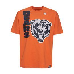 Recovered T-Shirt 'NFL Bears Relaxed' Herren Gr&ouml;&szlig;e L orange