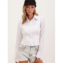 Bigdart Bluse Damen Gr&ouml;&szlig;e M wei&szlig;
