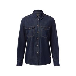MOS MOSH Bluse Damen Gr&ouml;&szlig;e M blue denim