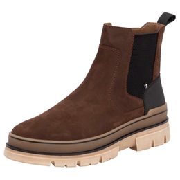 Rieker Sport Chelsea Boots Herren Gr&ouml;&szlig;e 47 dunkelbraun / schwarz