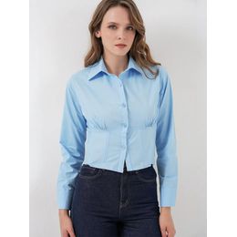 Bigdart Bluse Damen Gr&ouml;&szlig;e XL himmelblau