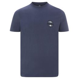 Jan Vanderstorm T-Shirt 'Ingefrerk' Herren Gr&ouml;&szlig;e XL navy / grau / schlammfarben