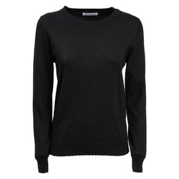 Influencer Pullover Damen Gr&ouml;&szlig;e S schwarz
