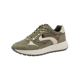 Tamaris Sneaker Damen Gr&ouml;&szlig;e 42 ecru / bronze / khaki