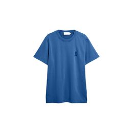 armedangels T-Shirt MAARKOS GMT DYE Herren Gr&ouml;&szlig;e L blau