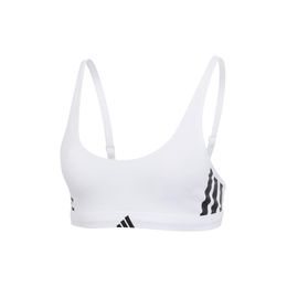 adidas Sportswear Bustier ' Scoop Bralette - Sport Active Essentials ' Damen Gr&ouml;&szlig;e 90 wei&szlig;