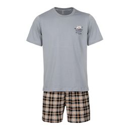 Doctor Nap Pyjama kurz 'Doctor Nap' Herren Gr&ouml;&szlig;e XL grau