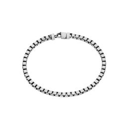 Giorgio Martello Milano Armband Herren Gr&ouml;&szlig;e 21 silber