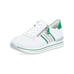 Remonte Sneaker Damen Gr&ouml;&szlig;e 44 gr&uuml;n / silber / wei&szlig;