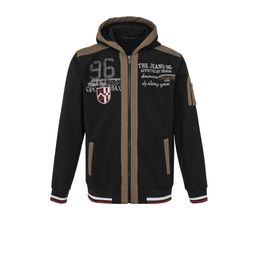 Cipo & Baxx Cipo & Baxx Kapuzen Sweatjacke CL592, Streetwear Herren Gr&ouml;&szlig;e M schwarz