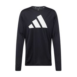 adidas Performance Sportshirt 'RUN IT' Herren Gr&ouml;&szlig;e XXL schwarz / wei&szlig;