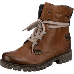 Rieker Stiefelette Damen Gr&ouml;&szlig;e 43 braun Winterschuhe