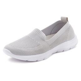 Lascana Slip On Damen Gr&ouml;&szlig;e 42 hellgrau