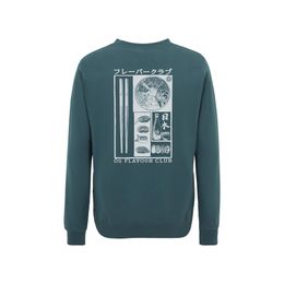 Oldskull Sweatshirt 'Asian Flavour Club Umami' Herren Gr&ouml;&szlig;e XXL petrol