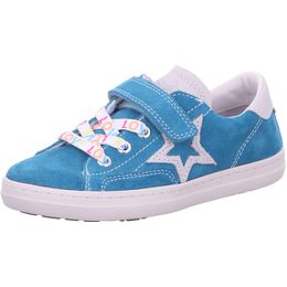 Vado Sneaker 'Starry' Jungen Gr&ouml;&szlig;e 28 himmelblau / wei&szlig;