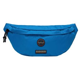 Napapijri G&uuml;rteltasche 'Voyage' Herren Gr&ouml;&szlig;e XS/XL neonblau / schwarz