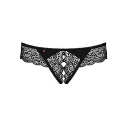 Obsessive String 'Miamor crotchless thong' Damen Gr&ouml;&szlig;e L/XL schwarz Winterschuhe