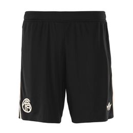 adidas Performance Sportshorts 'FC Bayern M&uuml;nchen 2025/2026' Herren Gr&ouml;&szlig;e L hellbeige / schwarz