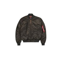 Alpha Industries &Uuml;bergangsjacke 'MA-1 VF 59' Herren Gr&ouml;&szlig;e S schwarzmeliert
