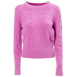 Influencer Pullover Damen Gr&ouml;&szlig;e S pink