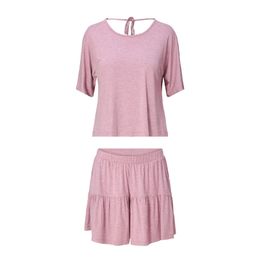 Lingadore Pyjama Damen Gr&ouml;&szlig;e L mauve Winterkleid