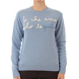 Mc2 Saint Barth Pullover Damen Gr&ouml;&szlig;e L hellblau