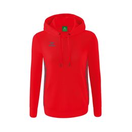 Erima Sweatshirt Damen Gr&ouml;&szlig;e XXL grau / rot