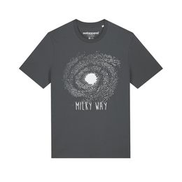 Watapparel Shirt ' Milky way ' Herren Gr&ouml;&szlig;e S anthrazit / wei&szlig;