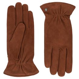 Roeckl Lederhandschuhe 'STRASSBURG' Damen Gr&ouml;&szlig;e S/M kastanienbraun / cognac / dunkelbraun