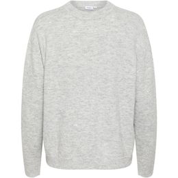 Saint Tropez Pullover Damen Gr&ouml;&szlig;e L hellgrau