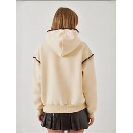 Bianco Lucci Sweatshirt Damen Gr&ouml;&szlig;e L sand