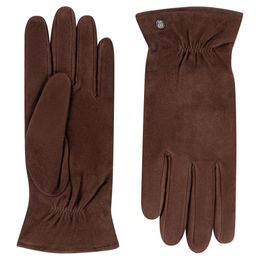 Roeckl Lederhandschuhe 'STRASSBURG' Damen Gr&ouml;&szlig;e S/M braun / kastanienbraun / schoko / cognac / dunkelbraun