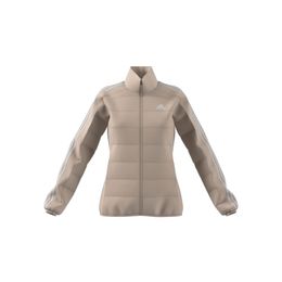 adidas Sportswear Funktionsjacke Damen Gr&ouml;&szlig;e XS beige / wei&szlig;
