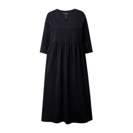 Ulla Popken Kleid Damen Gr&ouml;&szlig;e 46/48 schwarz Winterkleid