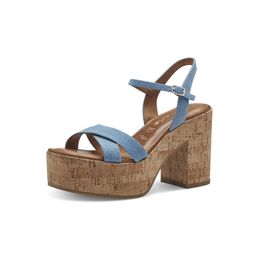 Tamaris Sandale Damen Gr&ouml;&szlig;e 40 blue denim