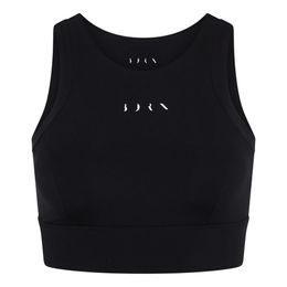 Born Living Yoga Top 'Esme' Damen Gr&ouml;&szlig;e XL schwarz / wei&szlig;