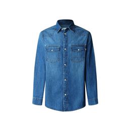 Pepe Jeans Hemd Herren Gr&ouml;&szlig;e S blue denim