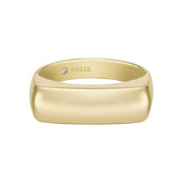 Fossil Ring Damen Gr&ouml;&szlig;e 60 gold