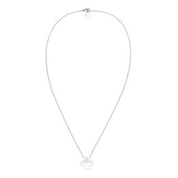 Lenoites Kette 'Four-leaf Clover 9' Damen Gr&ouml;&szlig;e One Size silber